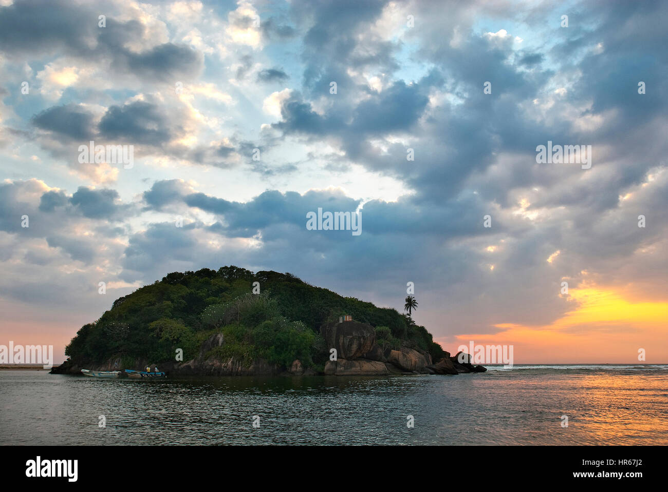 Barberyn Island, Beruwela, Sri Lanka Stock Photo - Alamy