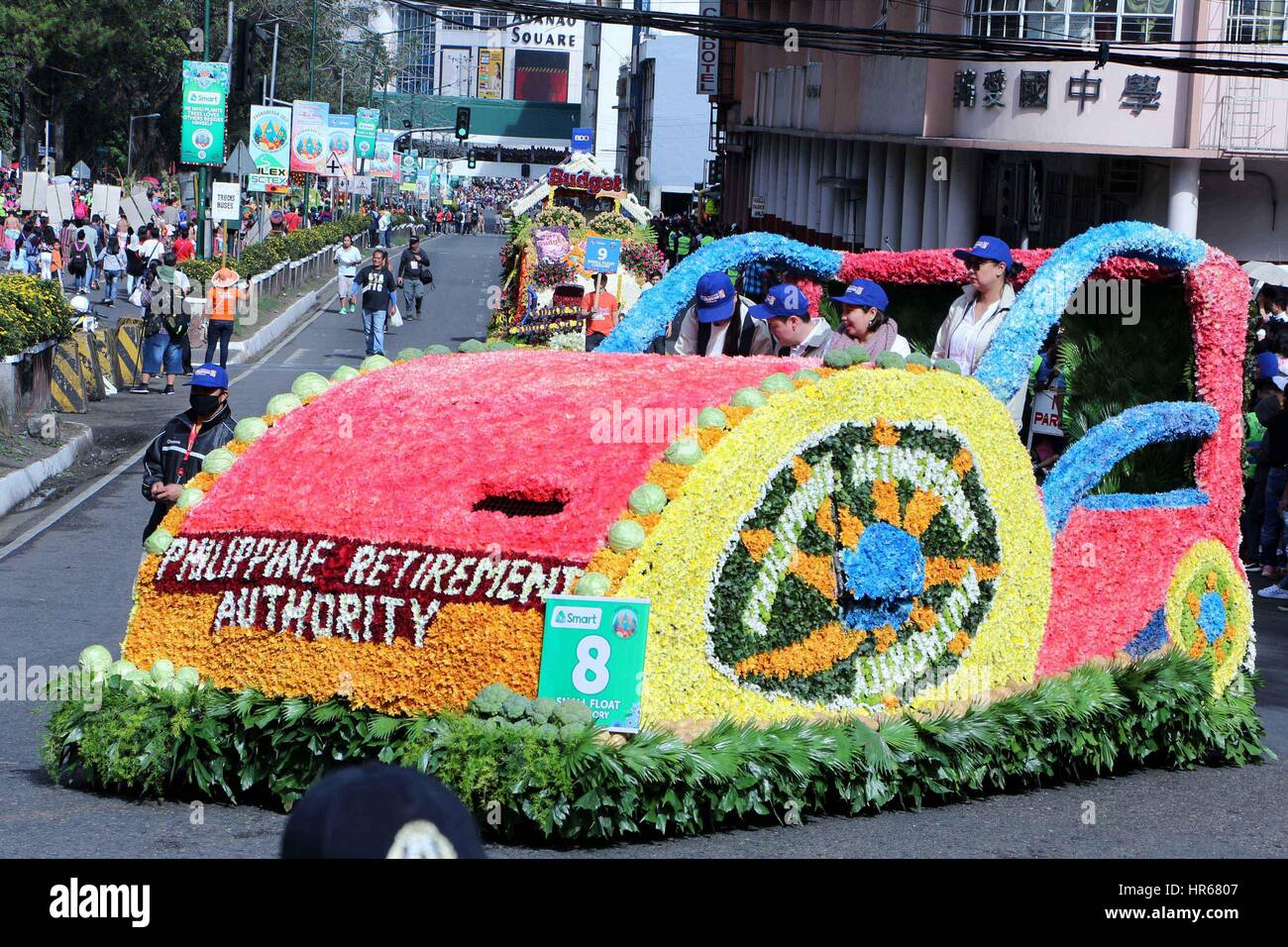 Baguio City Philippines 26th Feb 2017 Various Species Of Fresh