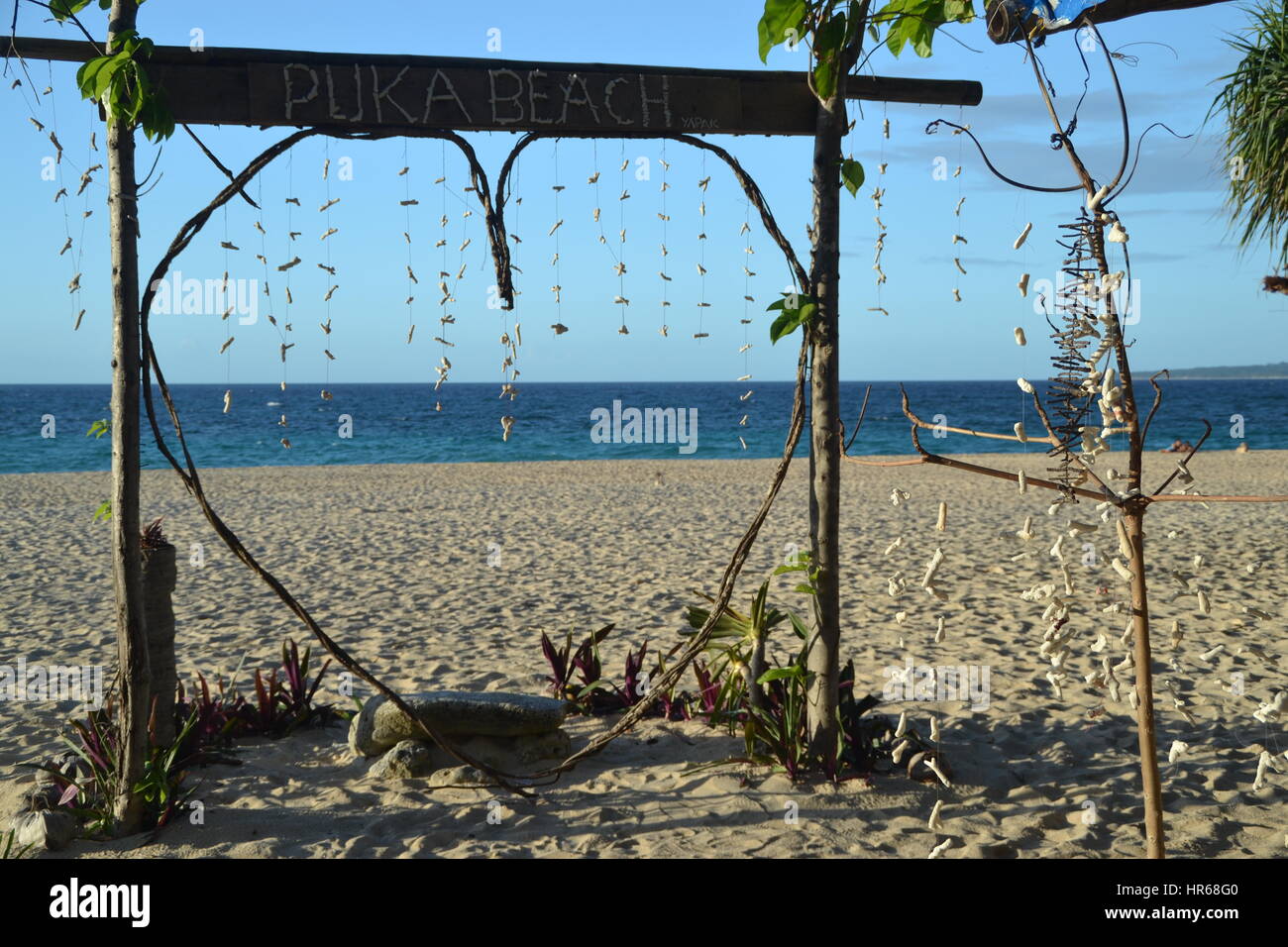 Puka Shell beach on Boracay Stock Photo - Alamy