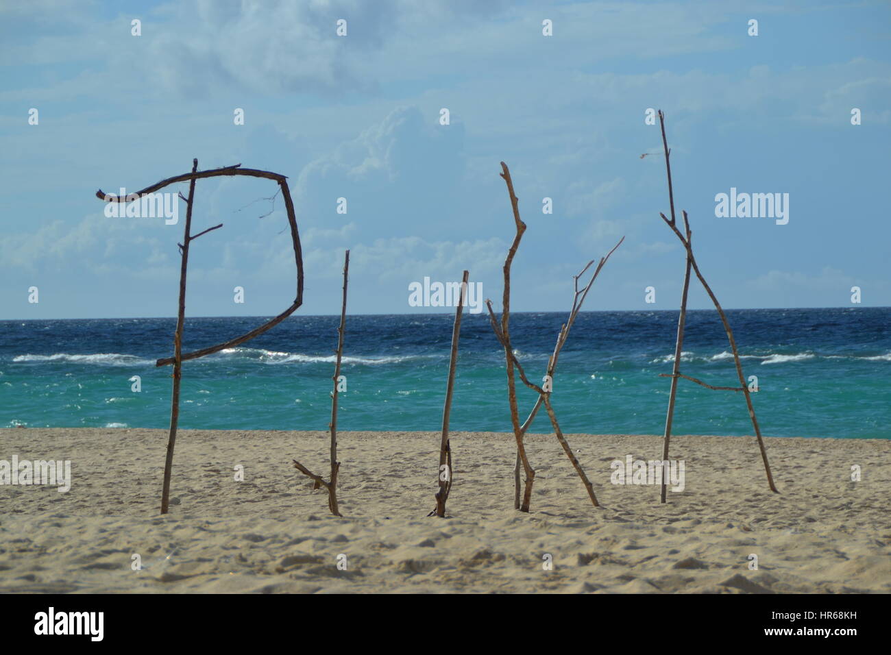 Puka Shell beach on Boracay Stock Photo - Alamy