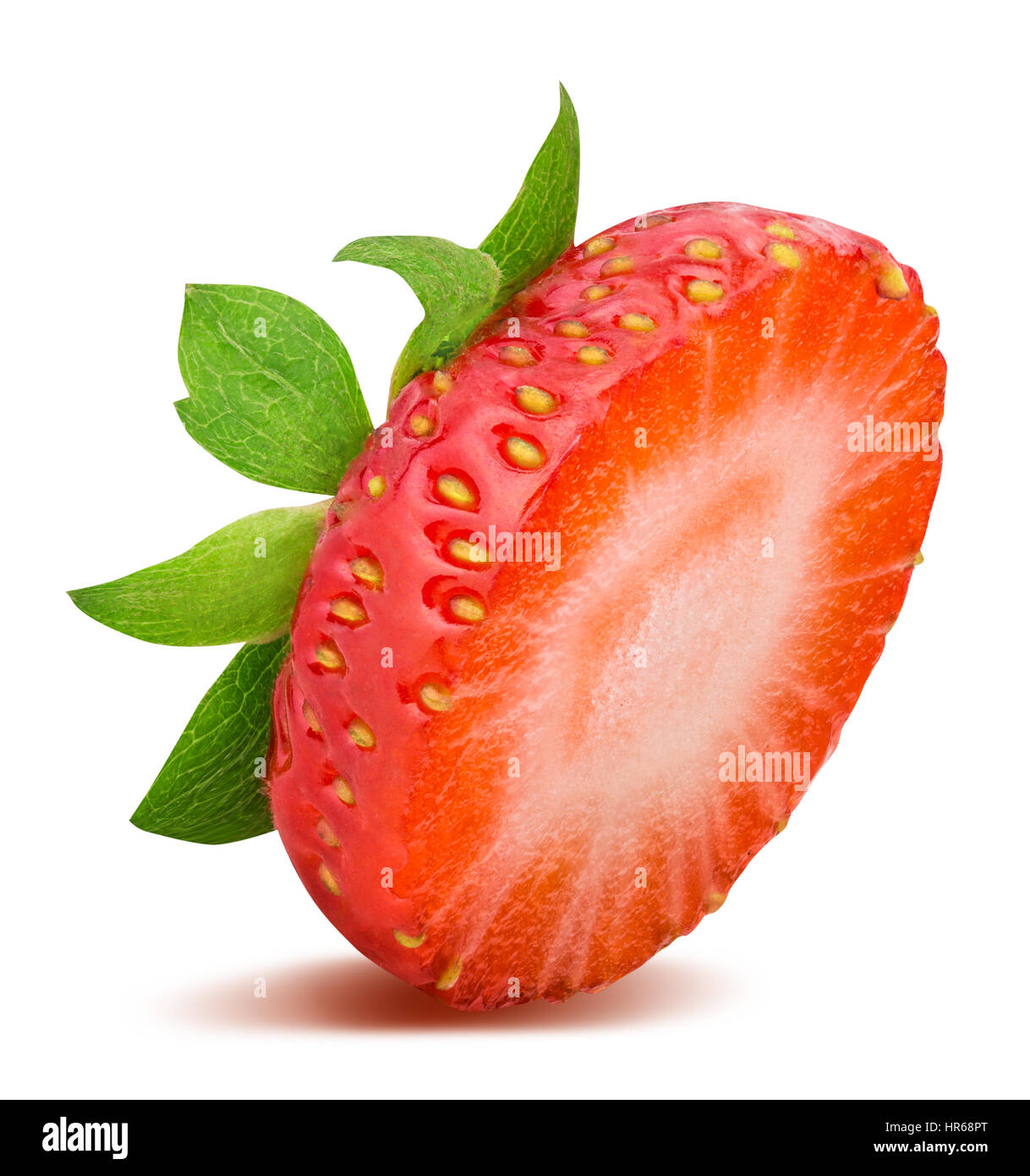 Strawberry isolated on white background with clipping path Stock Photo ...
