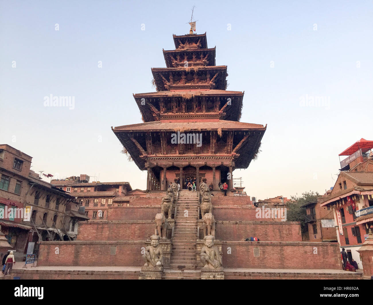 Heritage building in Bhaktapur, Place of devotees. Also known as ...