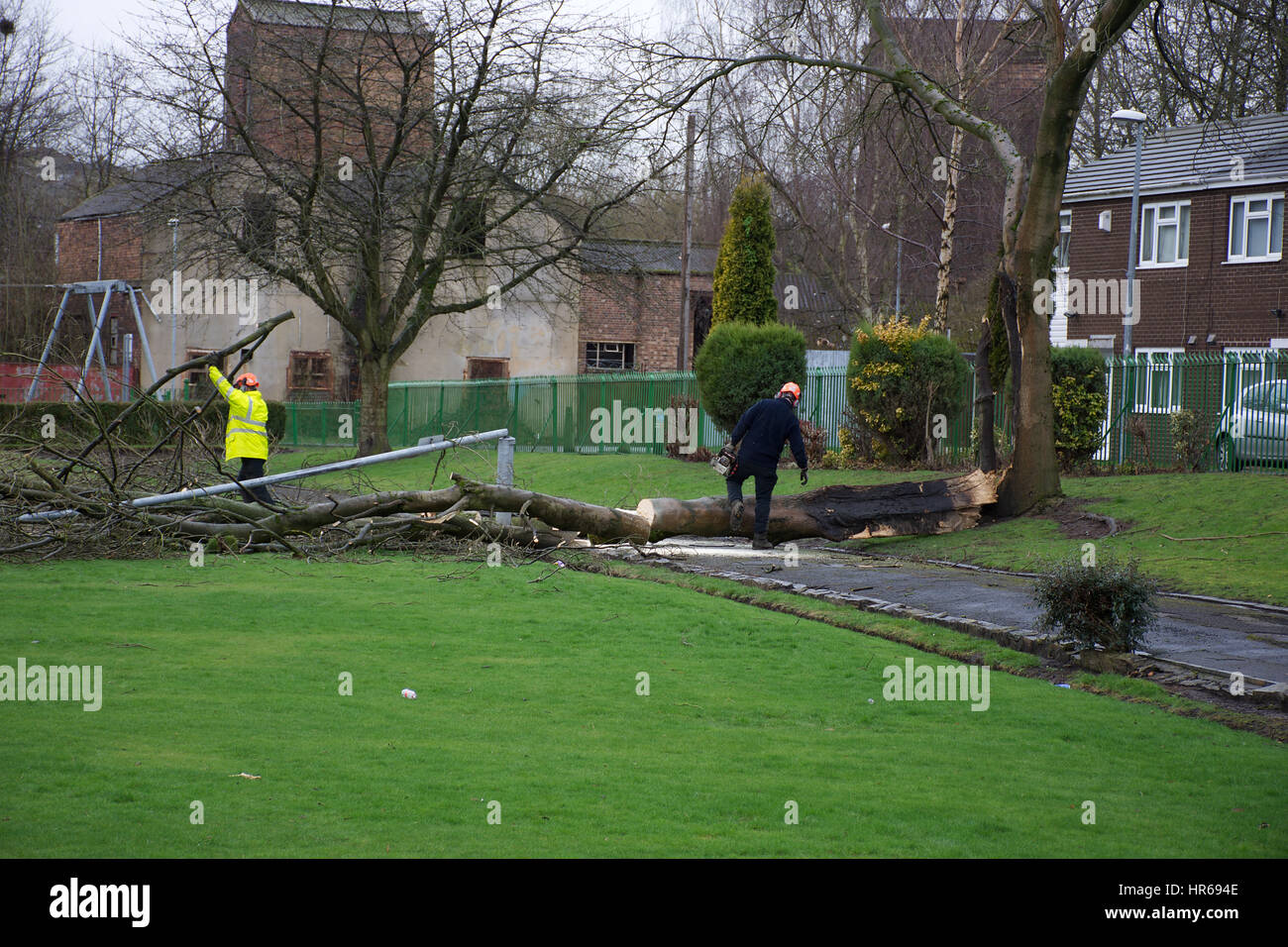 Storm damage great britain hi-res stock photography and images - Alamy