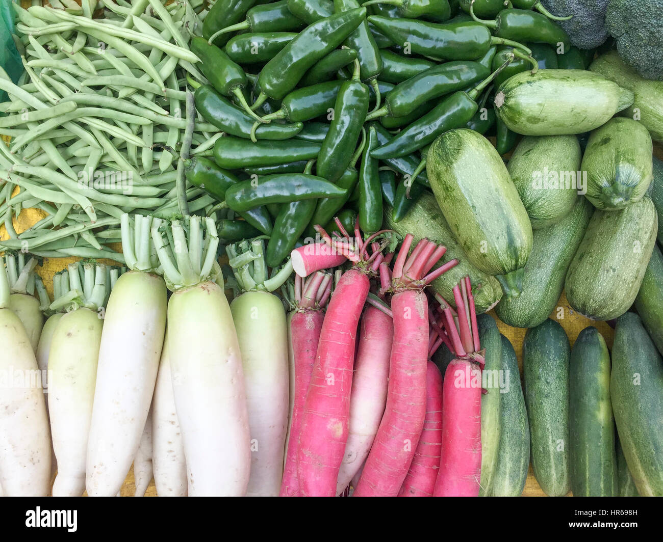 Nepal fresh vegetables on street market Stock Photo - Alamy