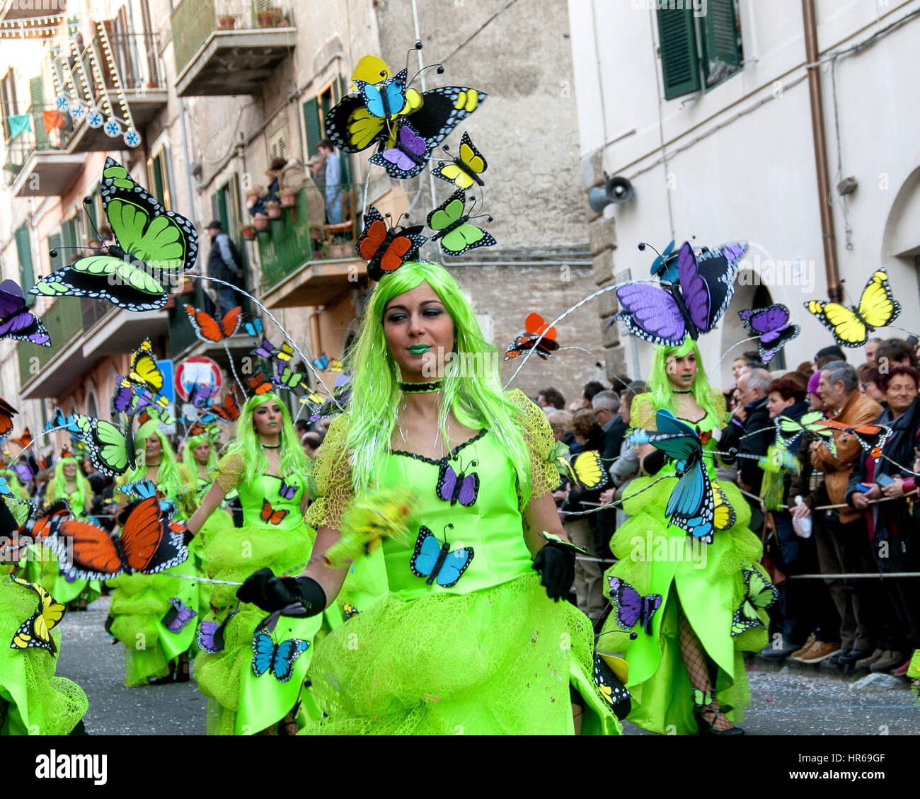 Rome, Italy. 26th Feb, 2017. The Carnival of Ronciglione is one of the ...