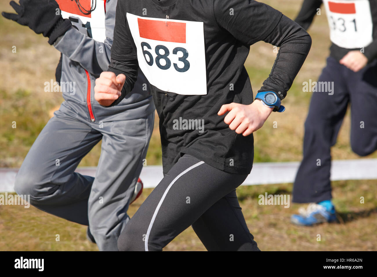 Race runner running teens sports hi-res stock photography and images ...