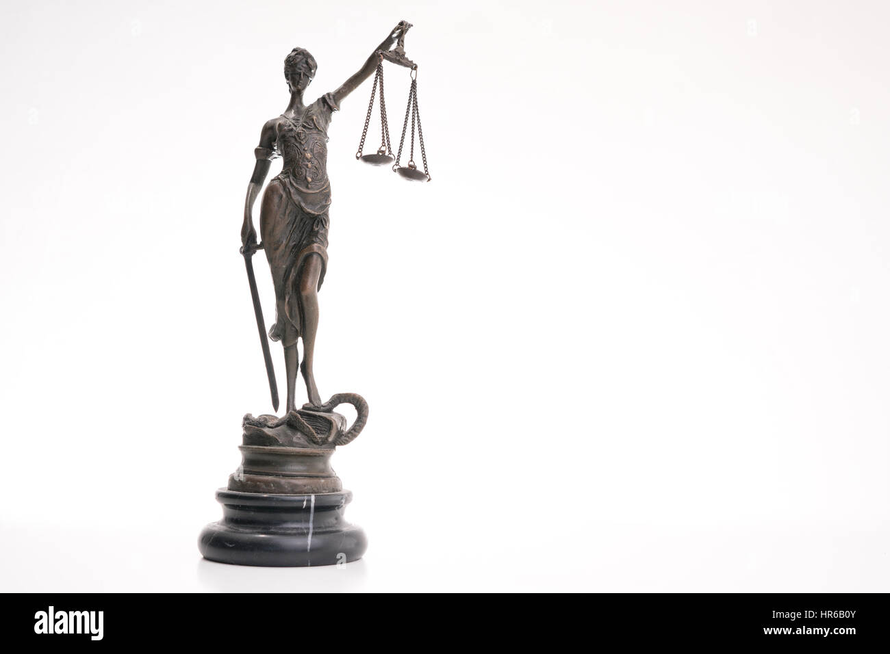 Themis on white background Stock Photo - Alamy