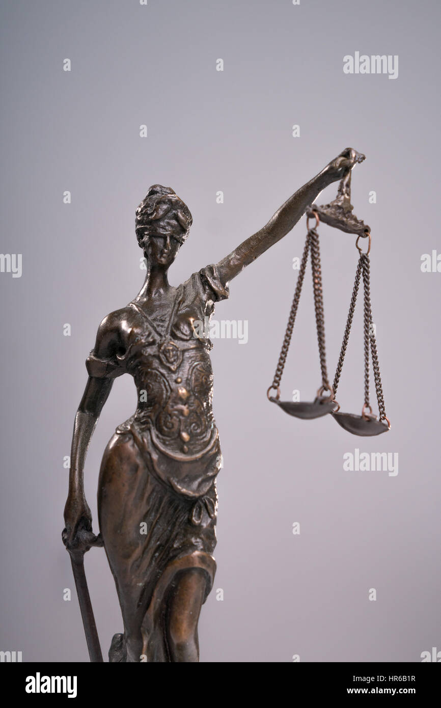 Themis on grey background. Close-up Stock Photo - Alamy