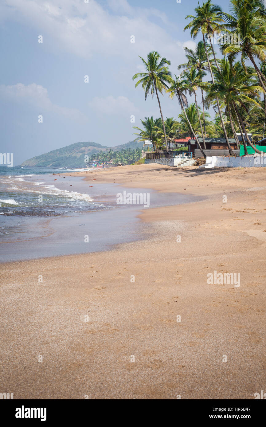 Anjuna Beach famous tourist destination, Goa, India Stock Photo - Alamy