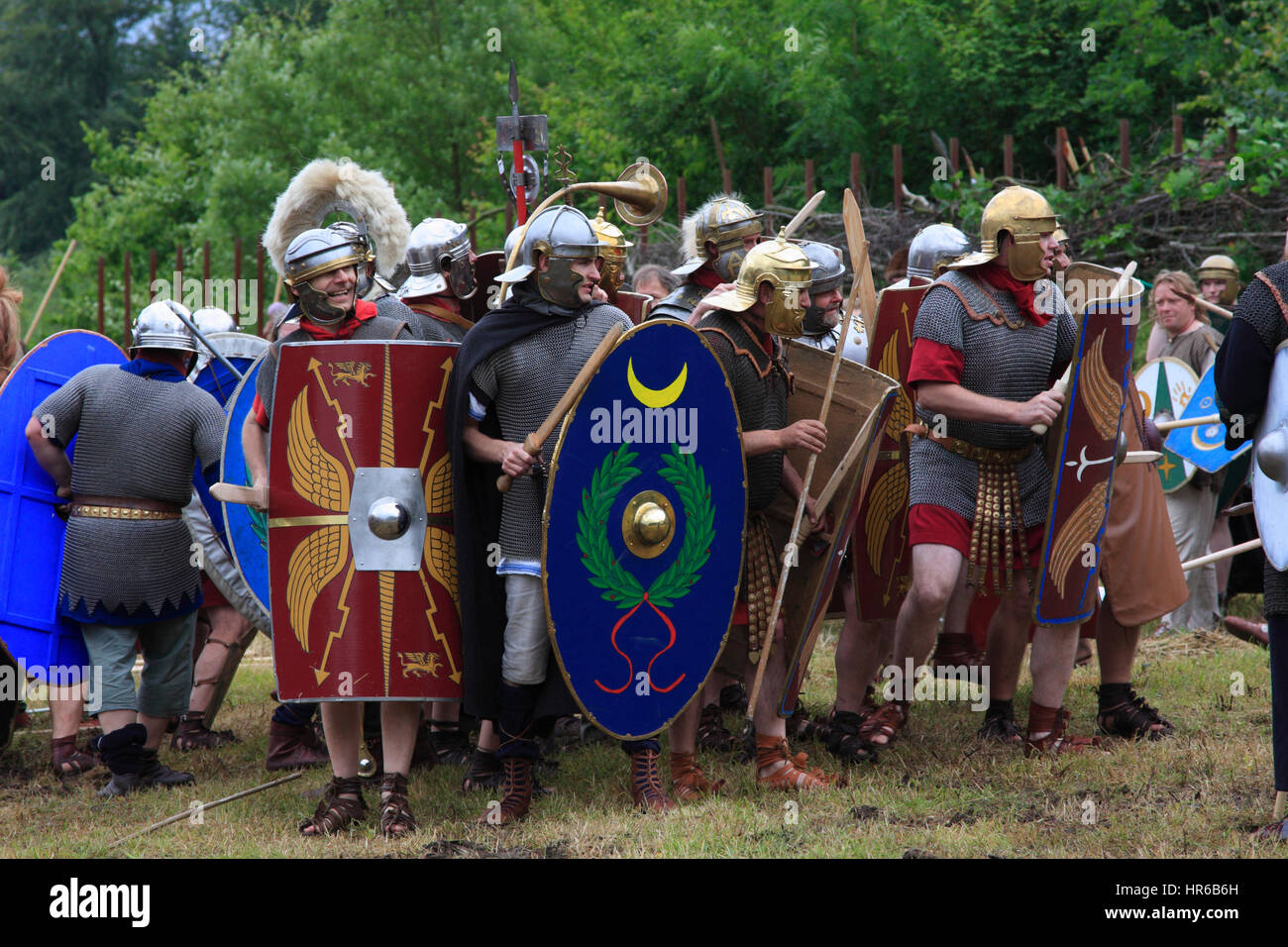 Museum and Park Kalkriese, Roemer und Germanentage, Kalkriese near ...