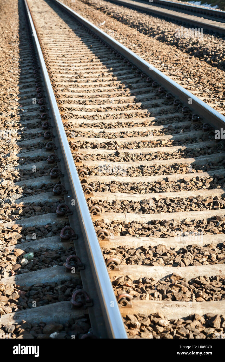 A view of the railway Stock Photo - Alamy