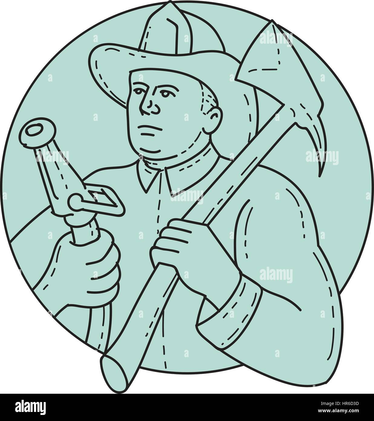 In line of fire Stock Vector Images - Alamy