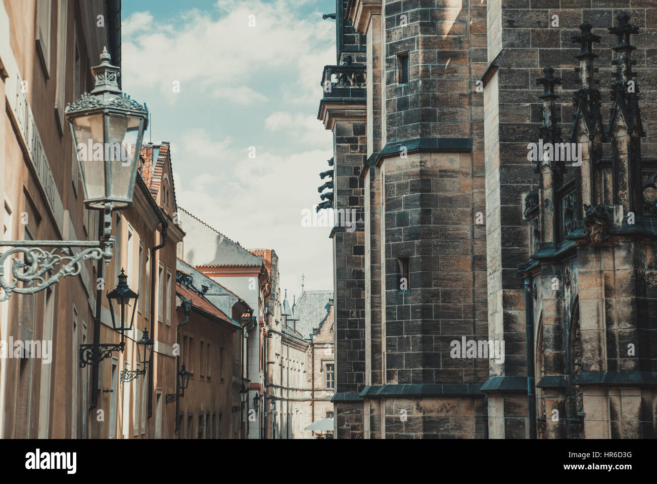 Prague gothic style landmark hi-res stock photography and images - Alamy