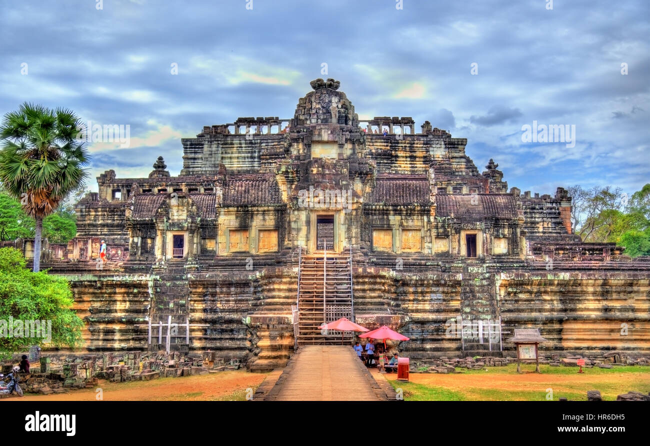 View of Baphuon temple at Angkor Thom, Cambodia Stock Photo - Alamy