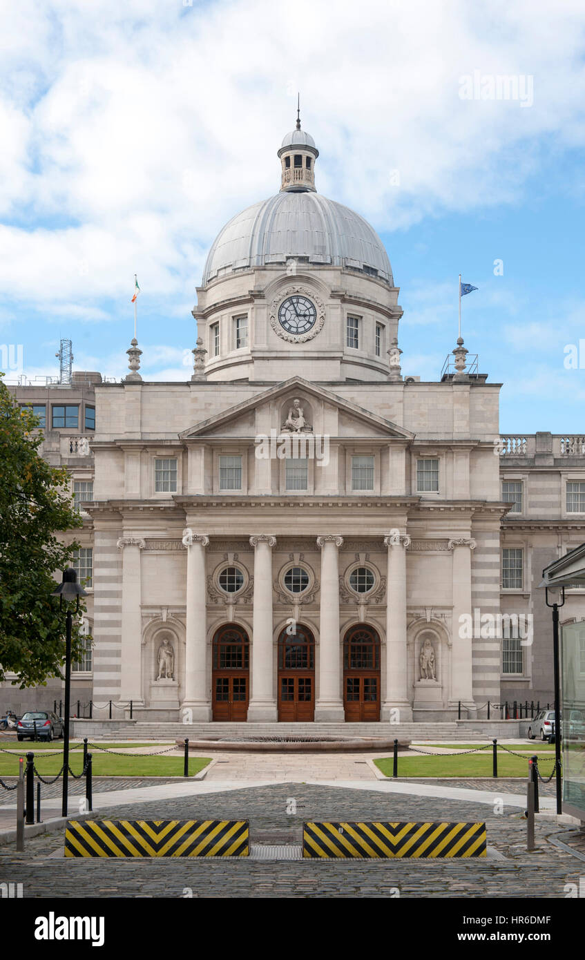 Main façade of Government Buildings, Dublin, Ireland Stock Photo - Alamy