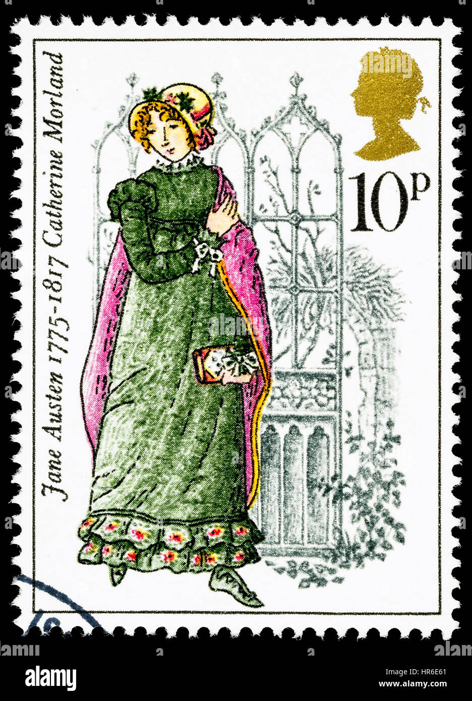 UNITED KINGDOM - CIRCA 1975: used postage stamp printed in Britain ...