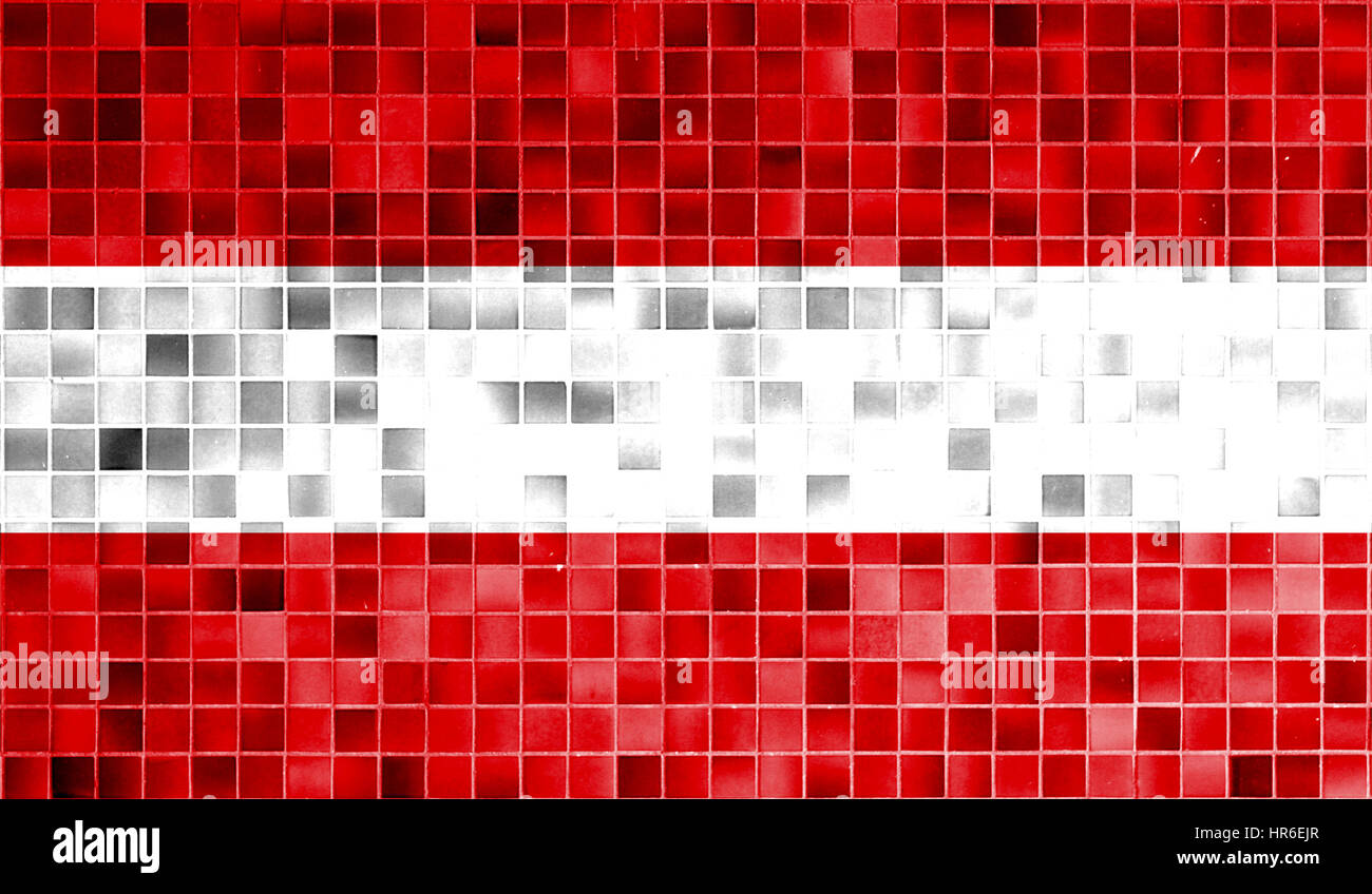 Austria flag on old background retro effect, close up Stock Photo - Alamy
