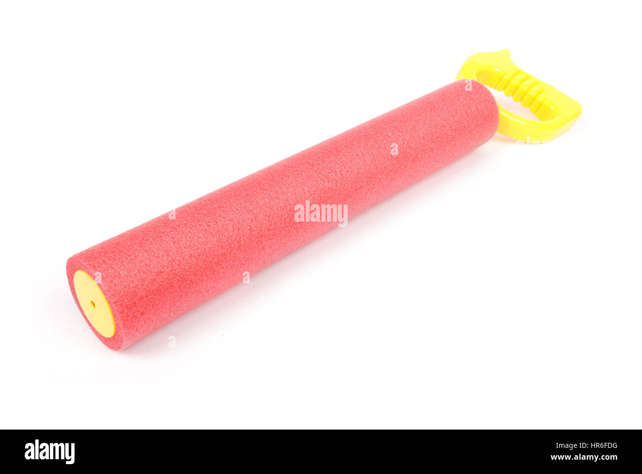 Red children toy water isolated on a white background Stock Photo - Alamy