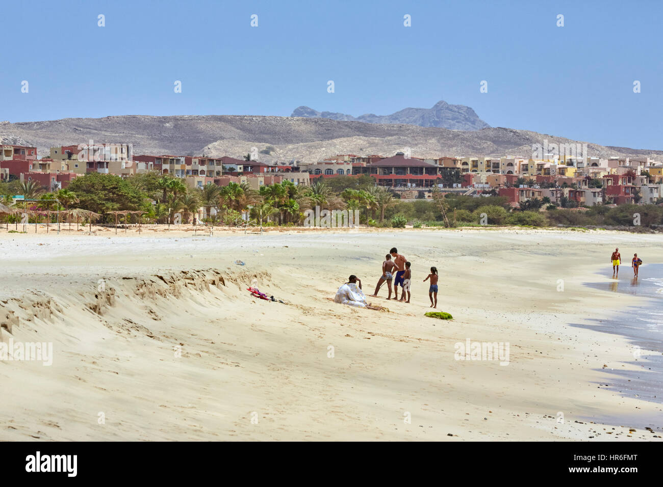 Praia de Chaves (Chaves Beach), Boa Vista, Cape Varde, Africa Stock ...