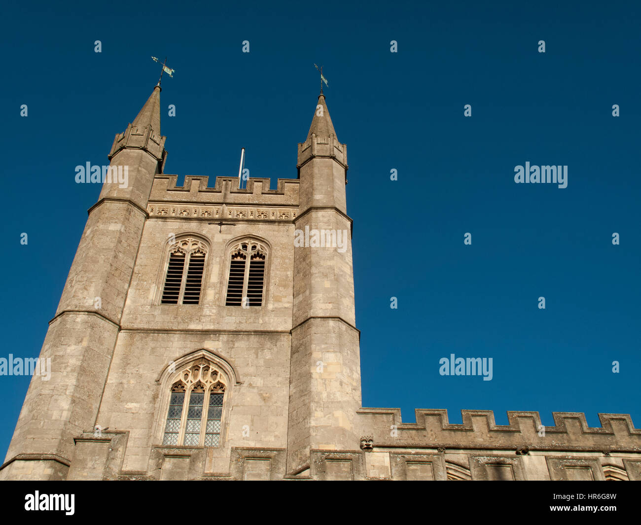 Church holy perpendicular tower hi-res stock photography and images - Alamy