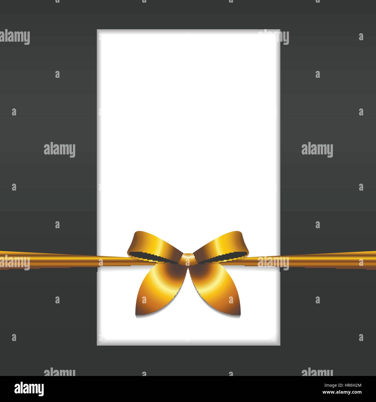 Vector illustration Postcard template in black and white color bandaged ...