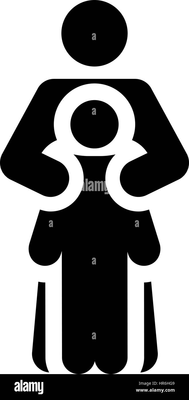 Child Life Protection Icon. Flat Design Stock Vector Image & Art - Alamy