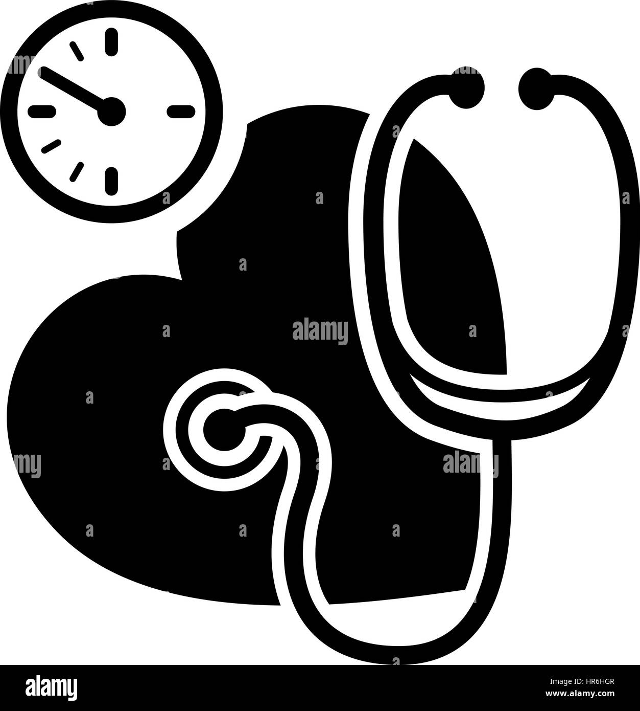 Blood Pressure Icon. Flat Design Stock Vector Image & Art - Alamy