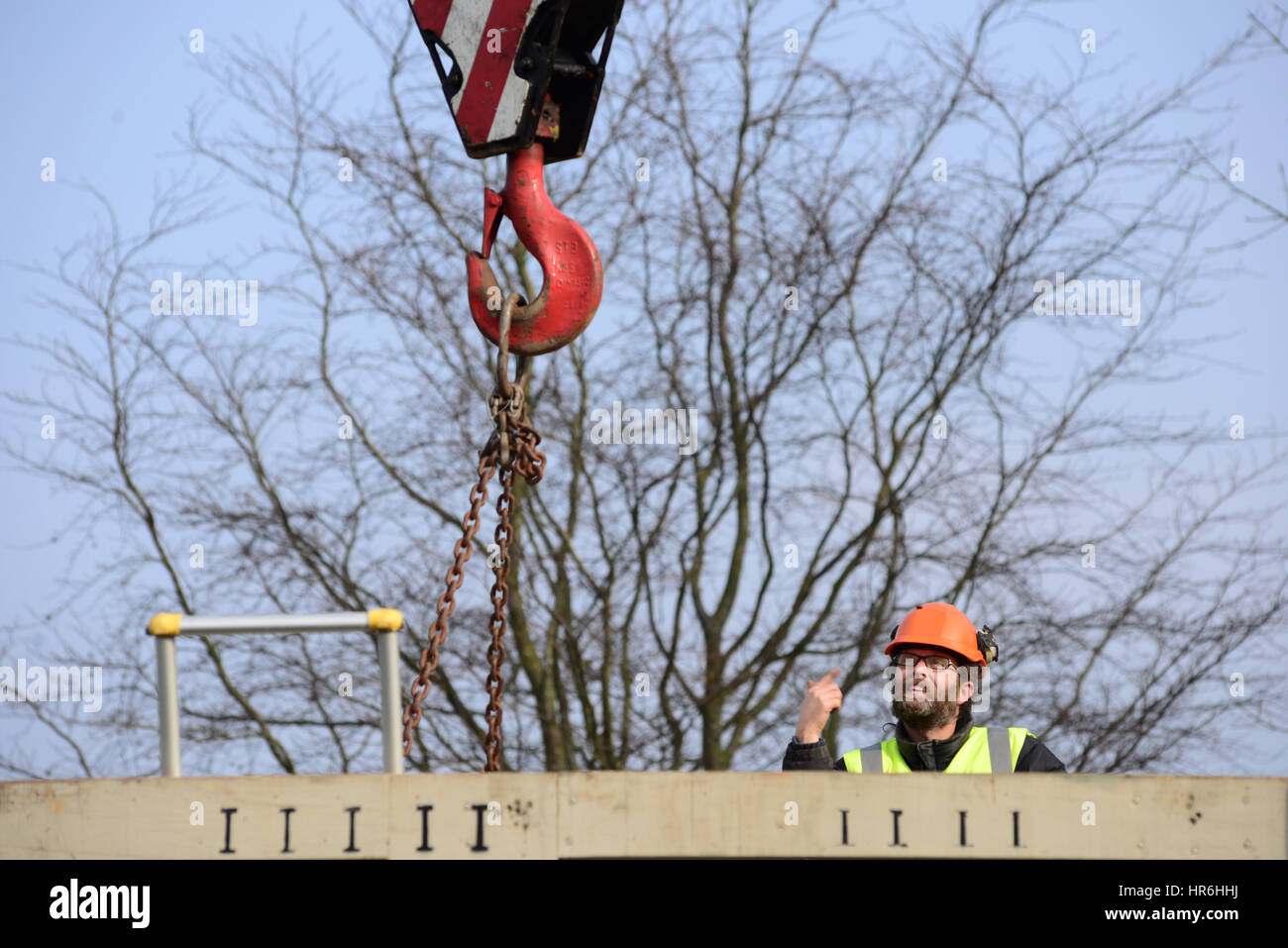 Crane driver hi-res stock photography and images - Alamy