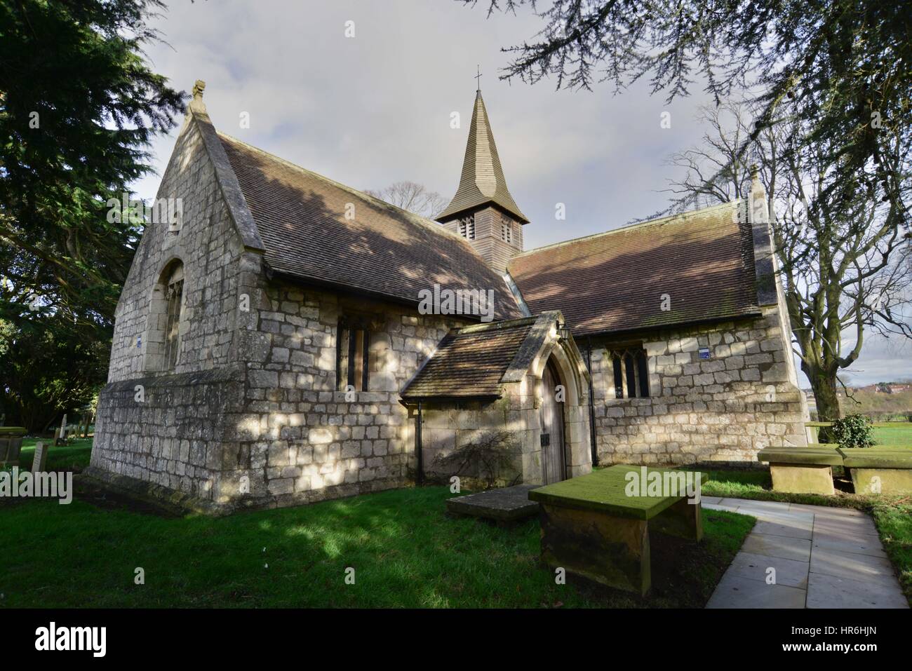 Holy Trinity Church, Acaster Malbis, York, North Yorkshire, UK Stock ...