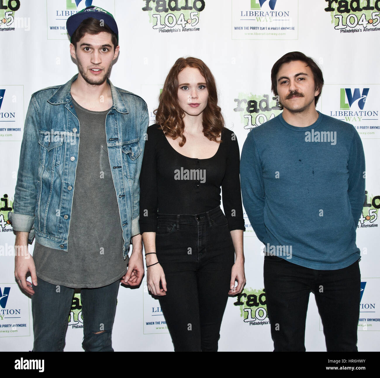 Bala Cynwyd, PA, USA. 21st February, 2017. American Indie Pop Band ...