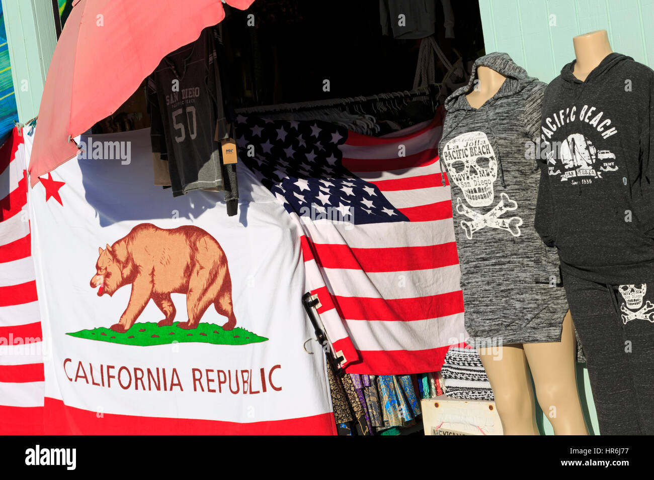 Store on Pacific Beach, San Diego, California, USA Stock Photo - Alamy