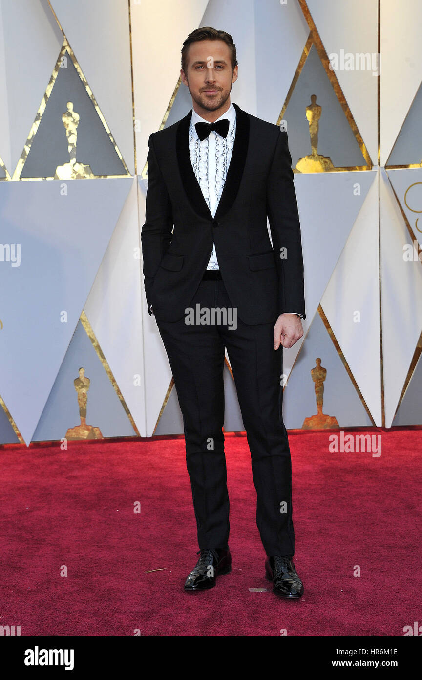 Hollywood, California, USA. 26th Feb, 2017. Ryan Gosling attends the ...