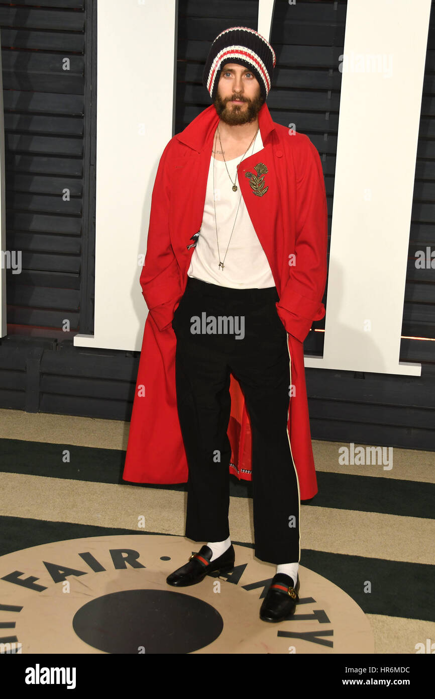 Beverly Hills, California, USA. 26th Feb, 2017. Jared Leto. 2017 Vanity ...