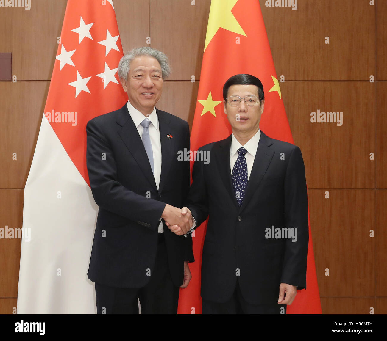 Singapore deputy prime minister hi-res stock photography and images - Alamy