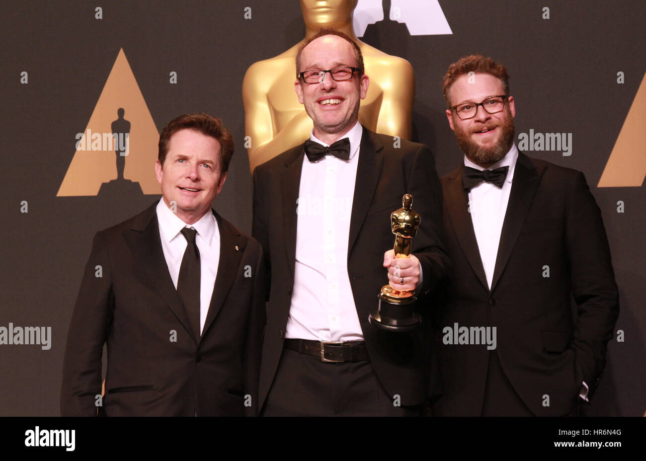 Hollywood, California, USA. 27th Feb, 2017. Michael J. Fox, John ...