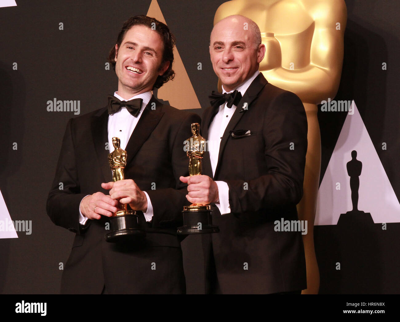 Hollywood, California, USA. 27th Feb, 2017. Alan Barillaro, Marc ...