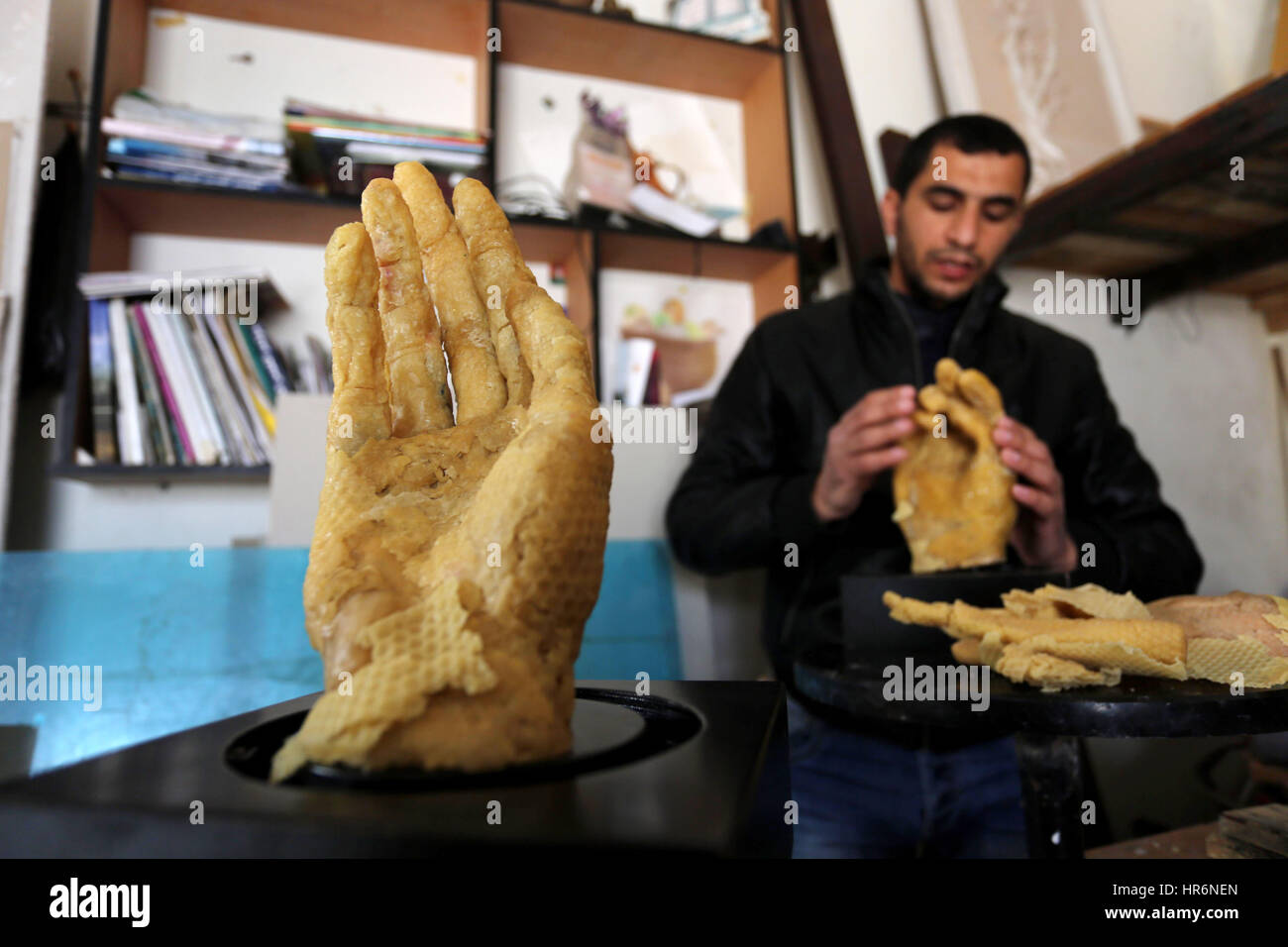Al-Maghazi, Gaza Strip, Palestinian Territory. 27th Feb, 2017 ...