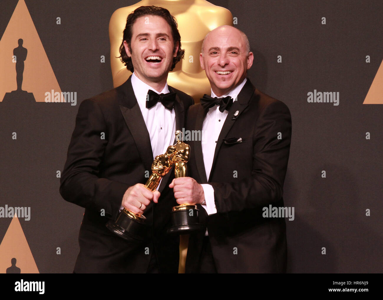 Hollywood, California, USA. 27th Feb, 2017. Alan Barillaro, Marc ...