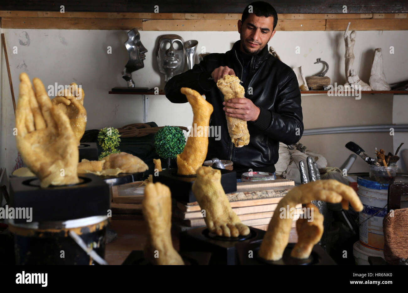 Al-Maghazi, Gaza Strip, Palestinian Territory. 27th Feb, 2017 ...