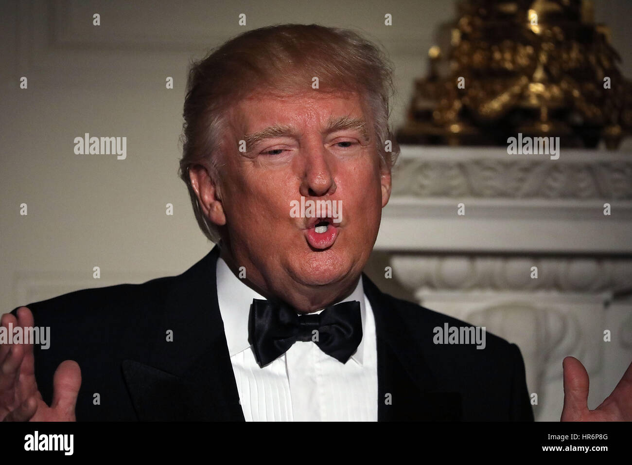 Washington, DC, USA. 26th Feb, 2017. United States President Donald ...