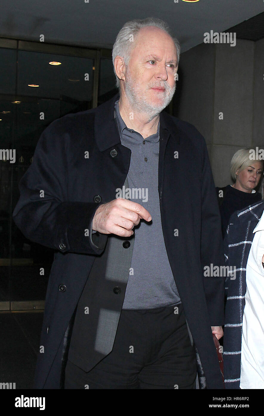 New York, USA. 27th Feb, 2017. John Lithgow seen at NBC's Today Show in ...