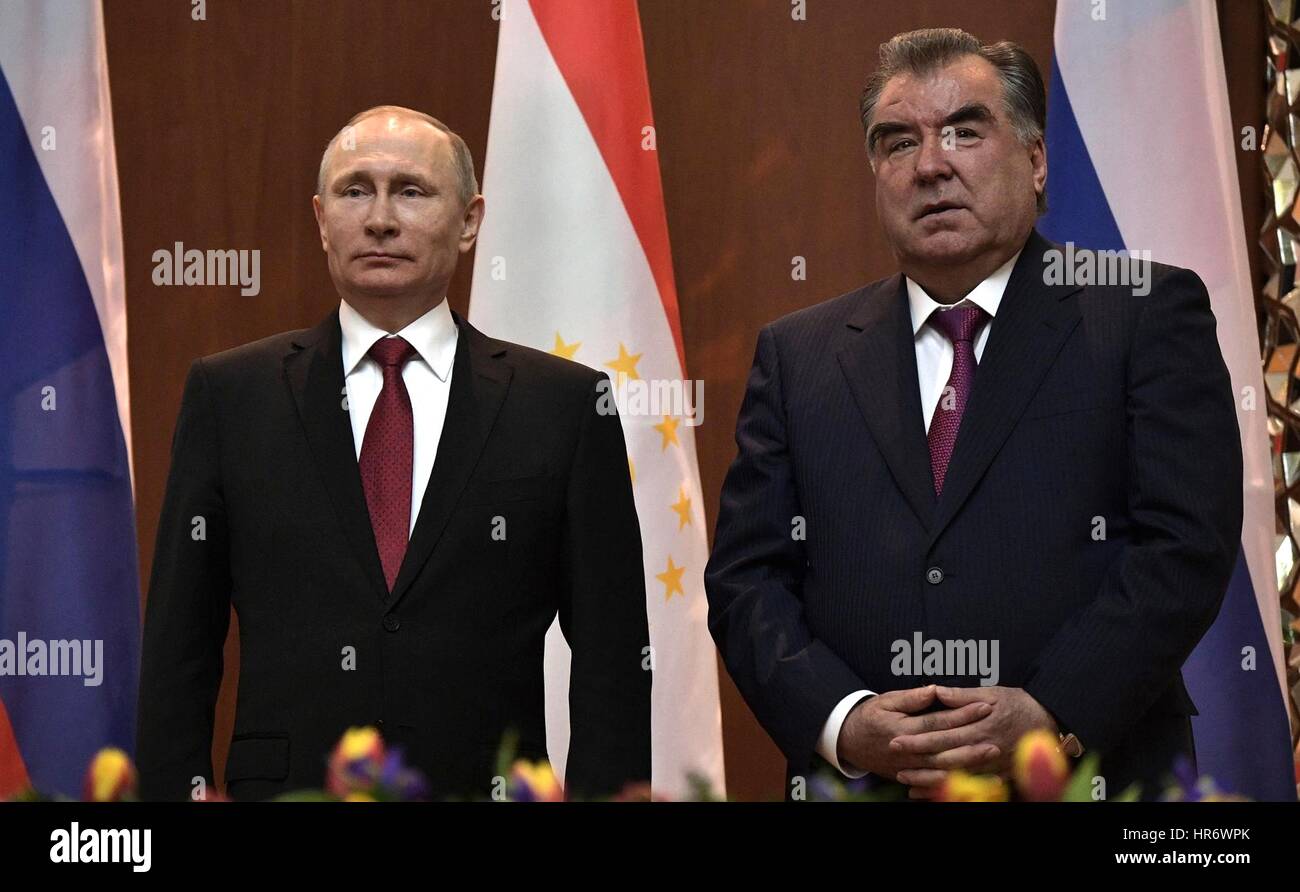 President emomali rahmon hi-res stock photography and images - Alamy