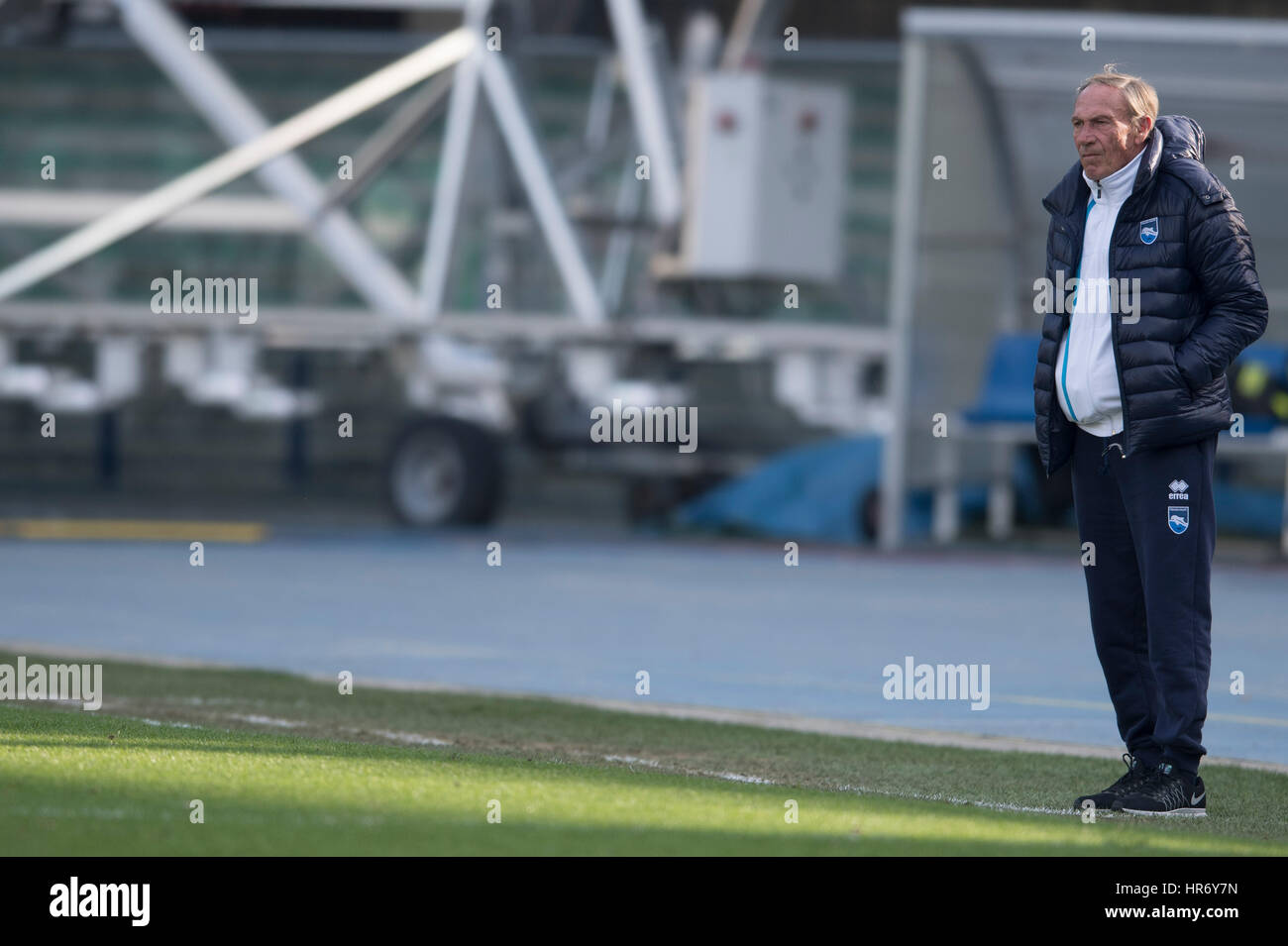 Verona, Italy. 26th Feb, 2017. Zdenek Zeman (Pescara) Football/Soccer ...