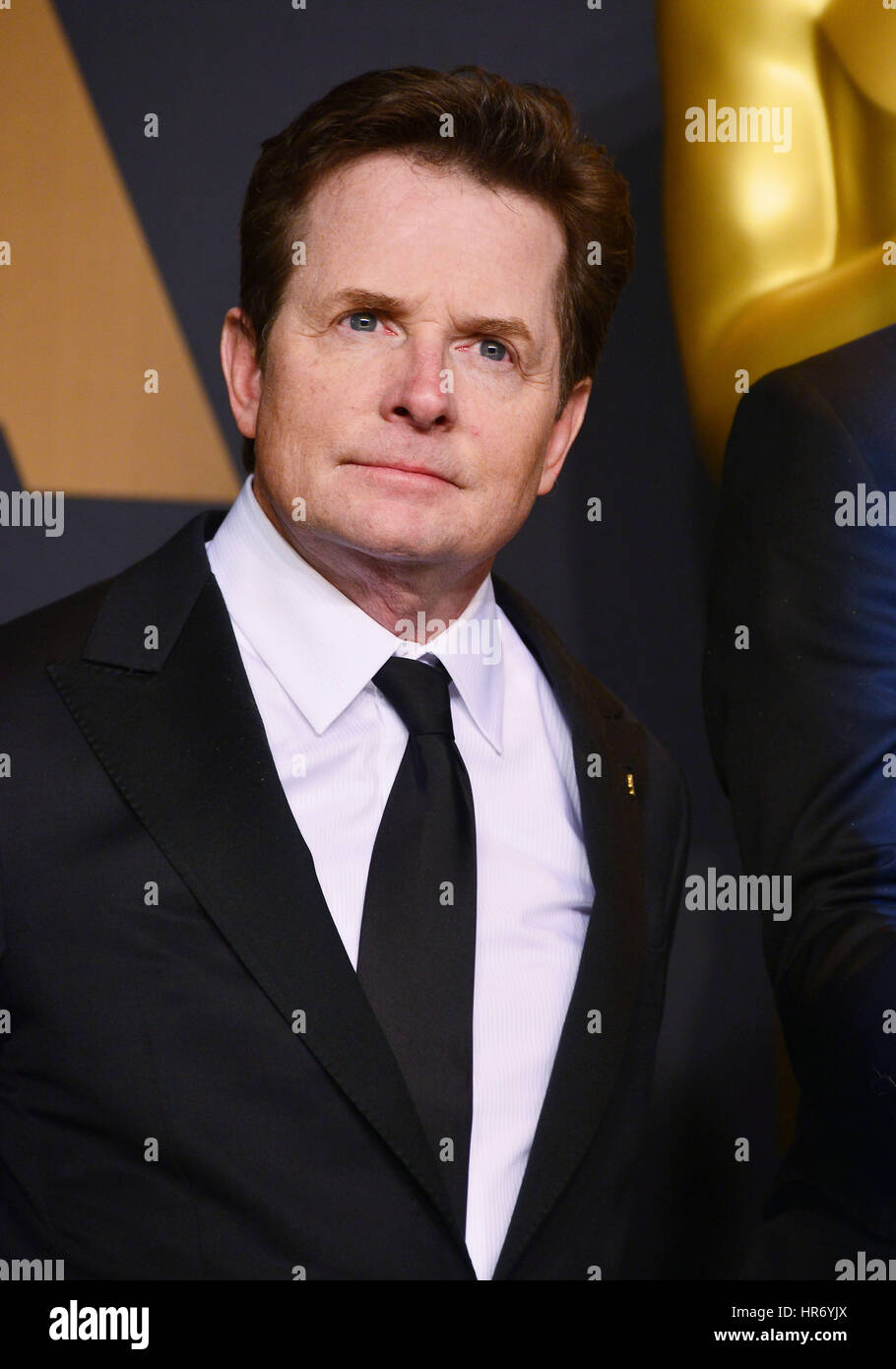 Michael J Fox 332 89th Academy Awards ( Oscars ), press room at the ...