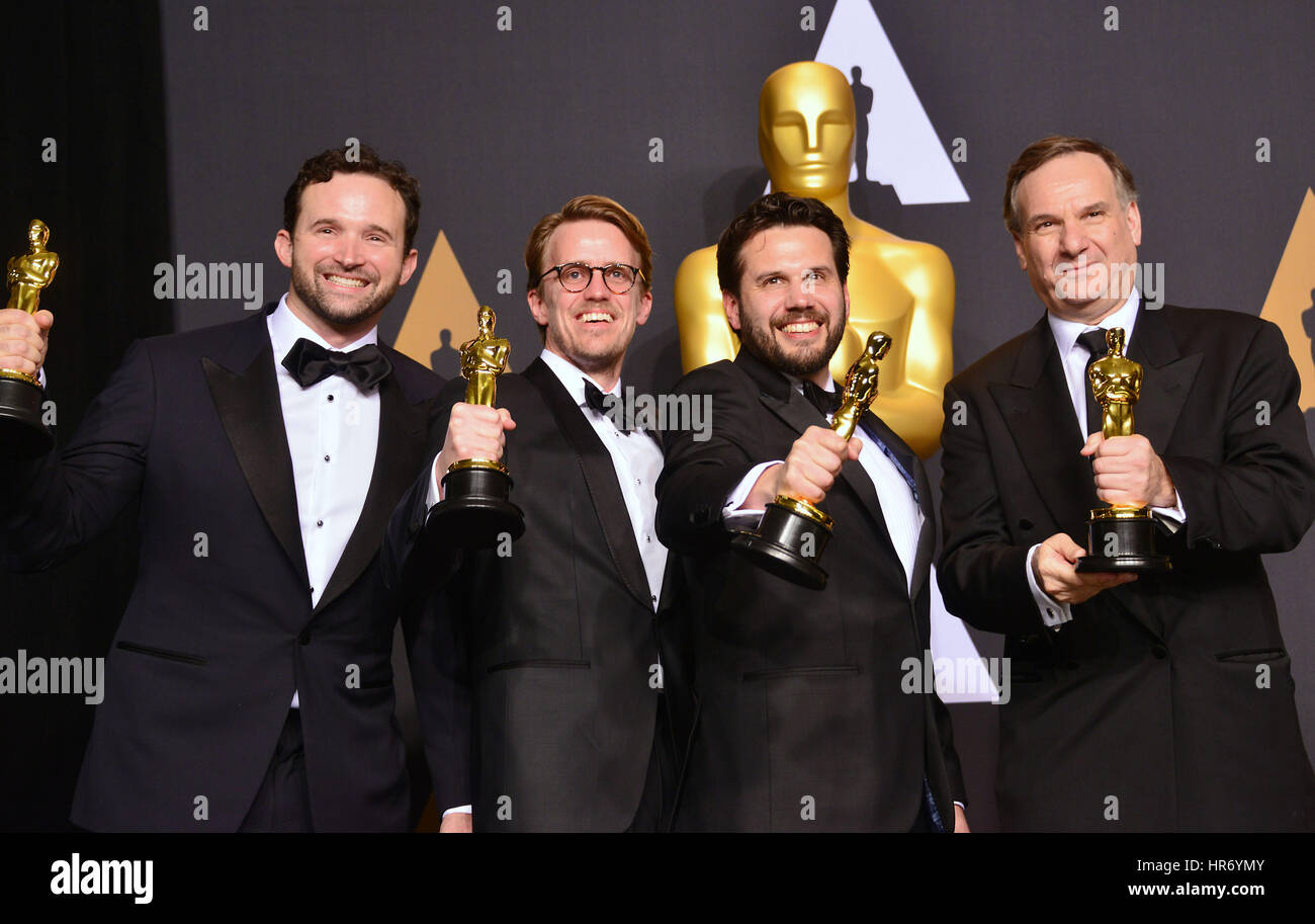 Adam valdez and robert legato 441 89th academy awards oscars hi-res ...