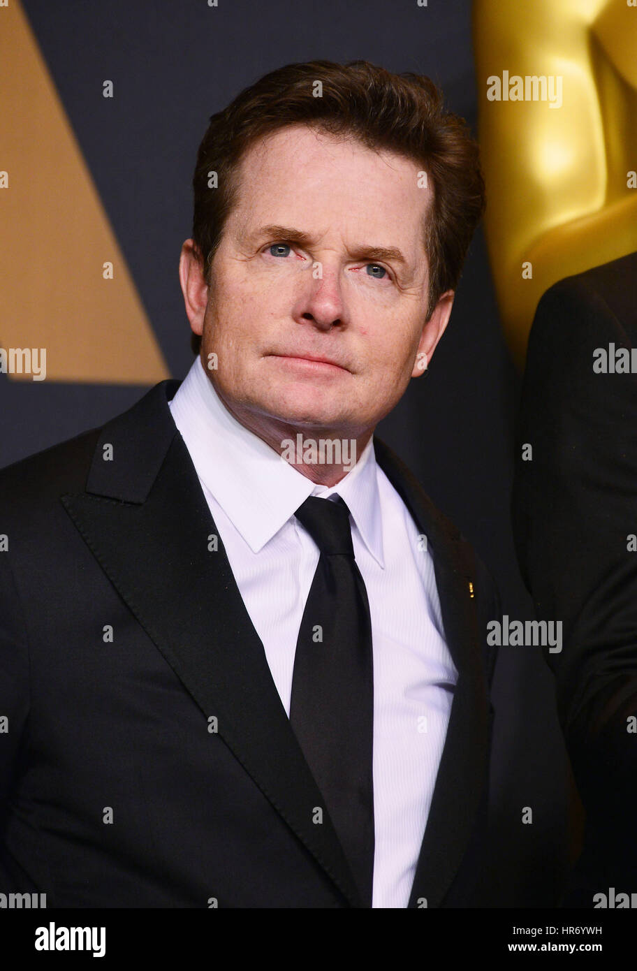 Michael J Fox 330 89th Academy Awards ( Oscars ), press room at the ...