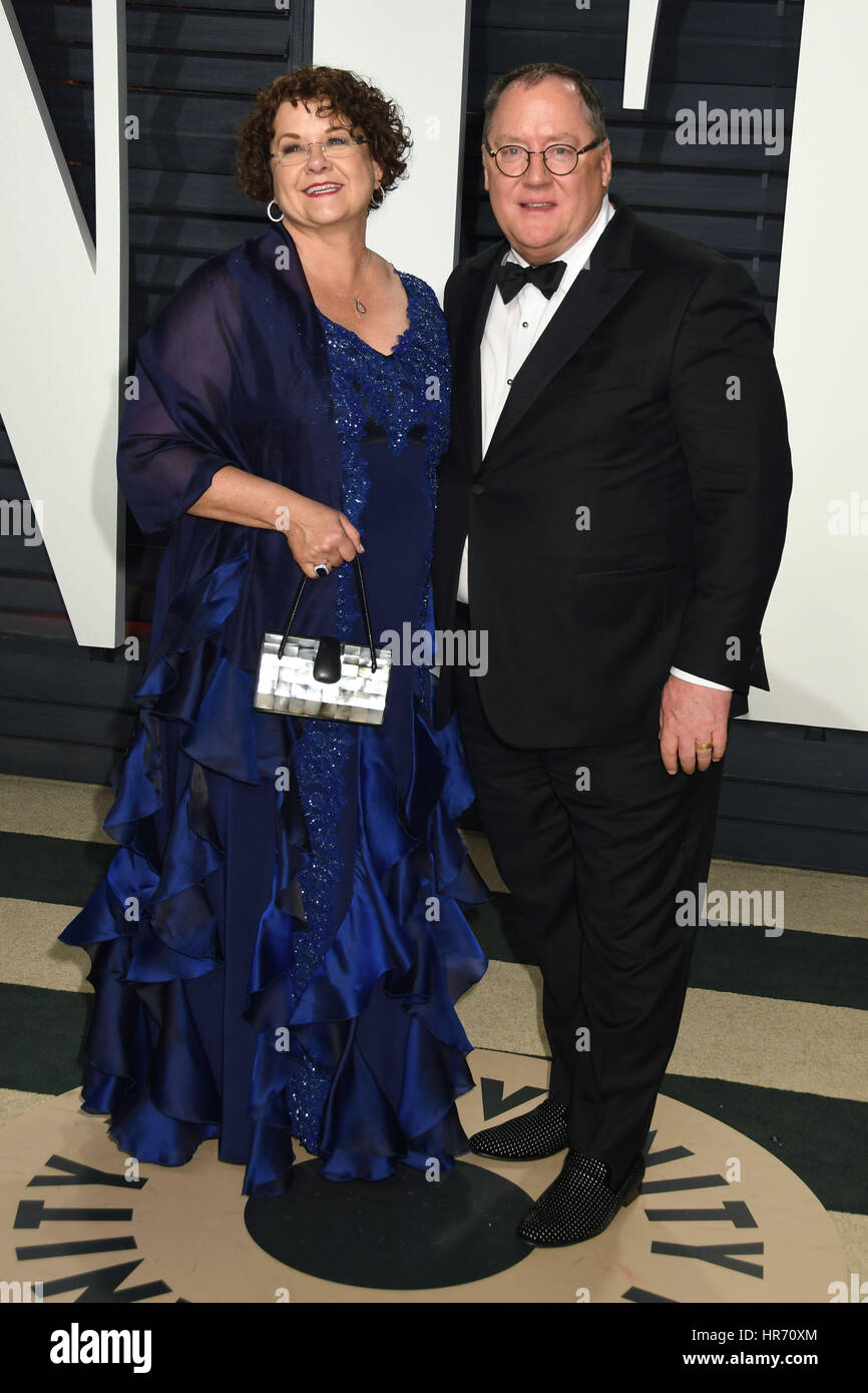 Nancy lasseter and john lasseter hi-res stock photography and images ...