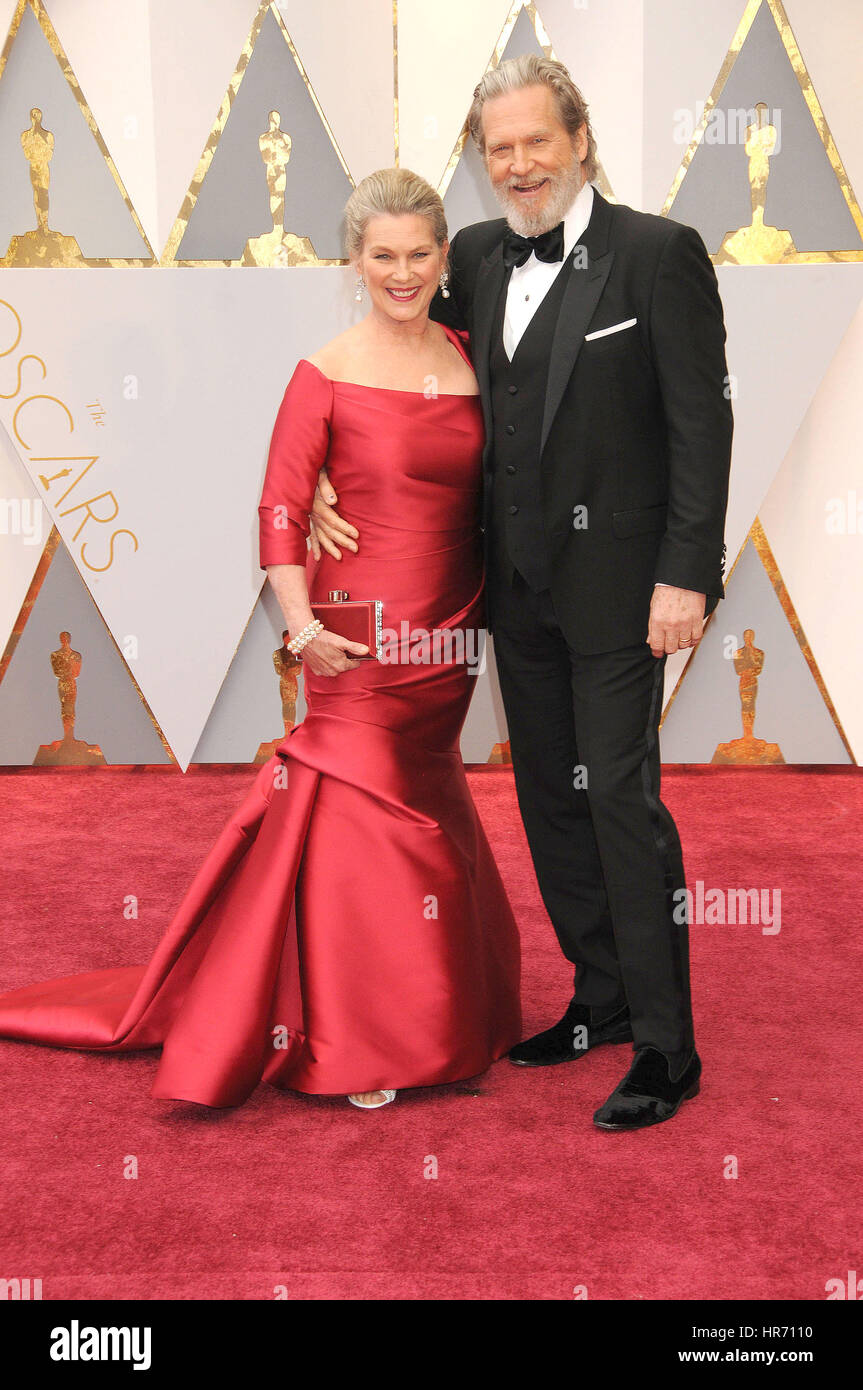 Jeff bridges wife susan bridges hi-res stock photography and images - Alamy