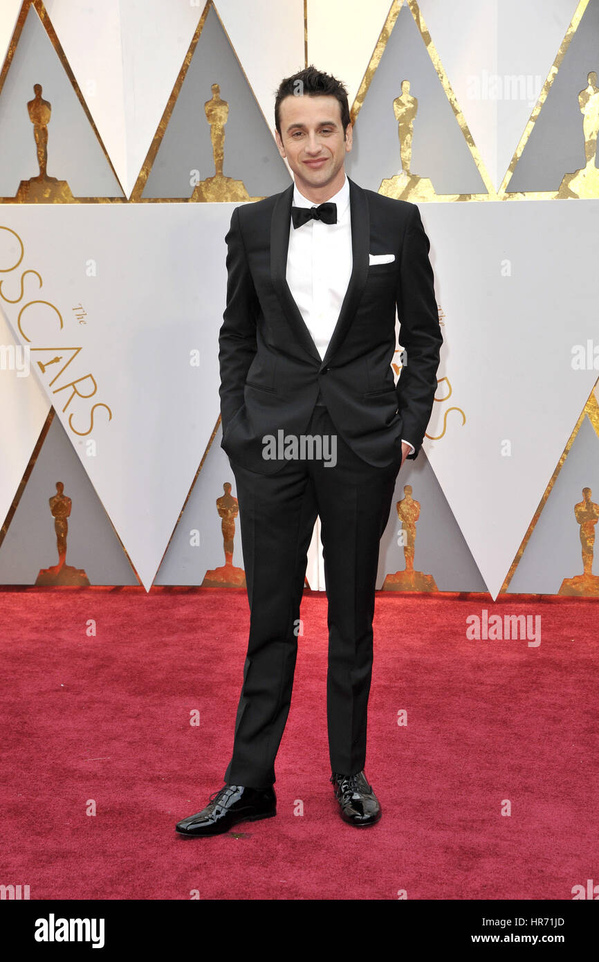 Hollywood, California. 26th Feb, 2017. Justin Hurwitz attends the 89th ...