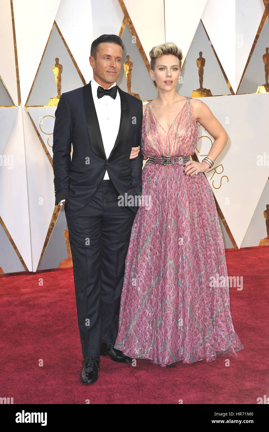 Hollywood, California. 26th Feb, 2017. Joe Machota and Scarlett ...